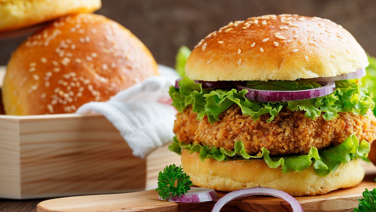 Chicken Katsu Burger - Recipe