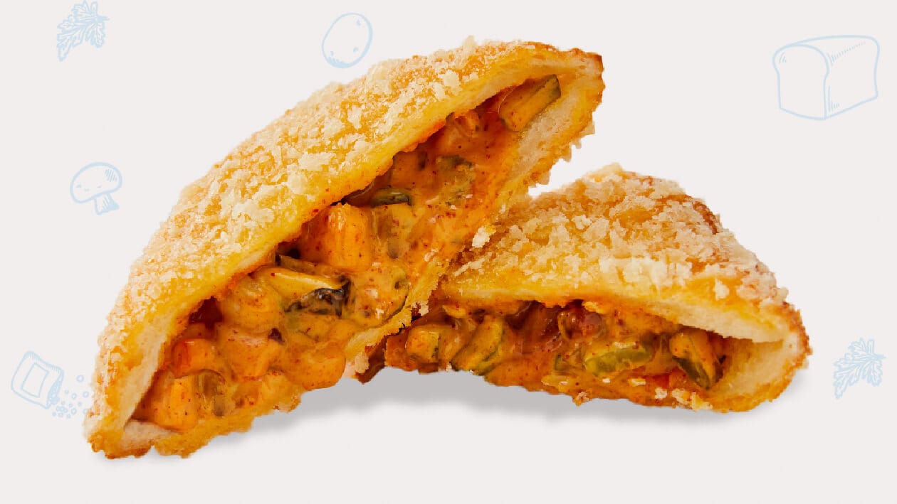 Potato and Pickle Puff Curry Croquettes - Recipe