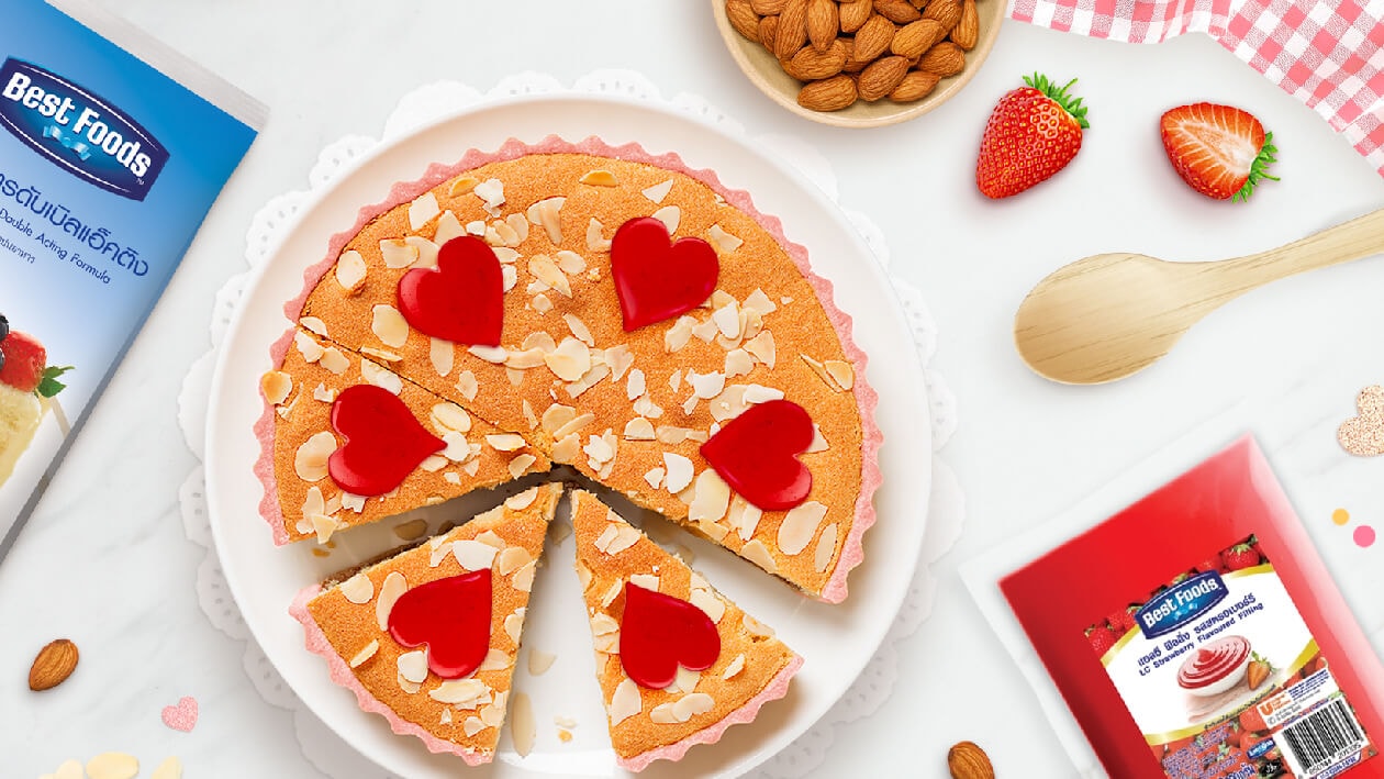 Strawberry Almond Tart - Recipe