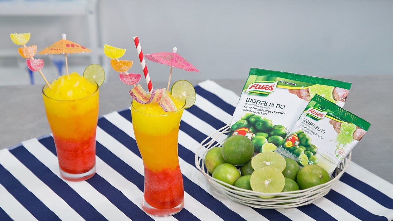 Colorful Summer Lime Frozen - Recipe