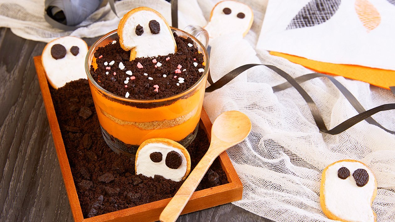 Spooky Thai Tea Mousse - Recipe