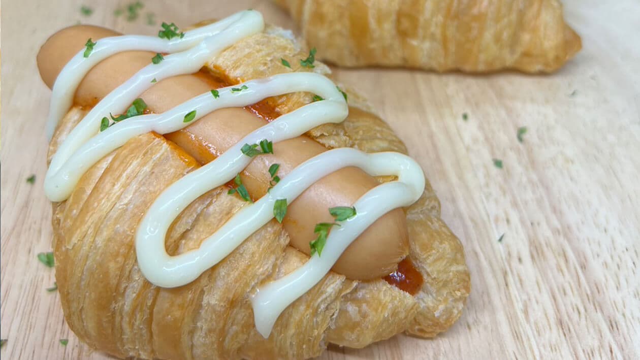 Sausage Pizza Croissant - Recipe